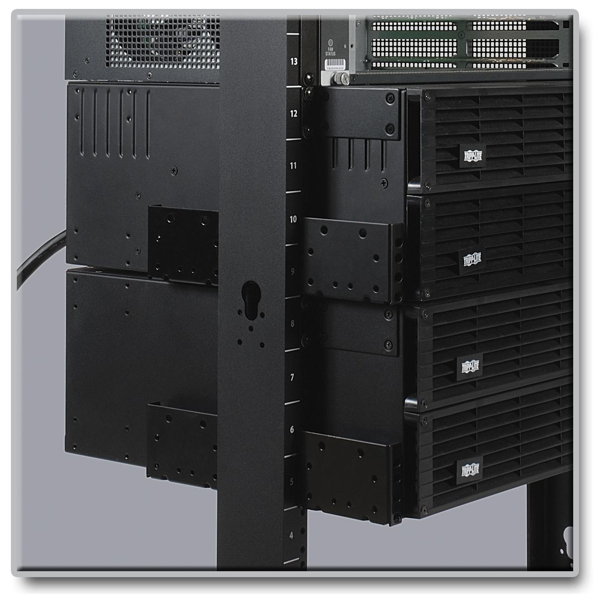 Tripp Lite 2POSTRMKITWM Kit Universal de 2 Postes para Instalar en Rack ...
