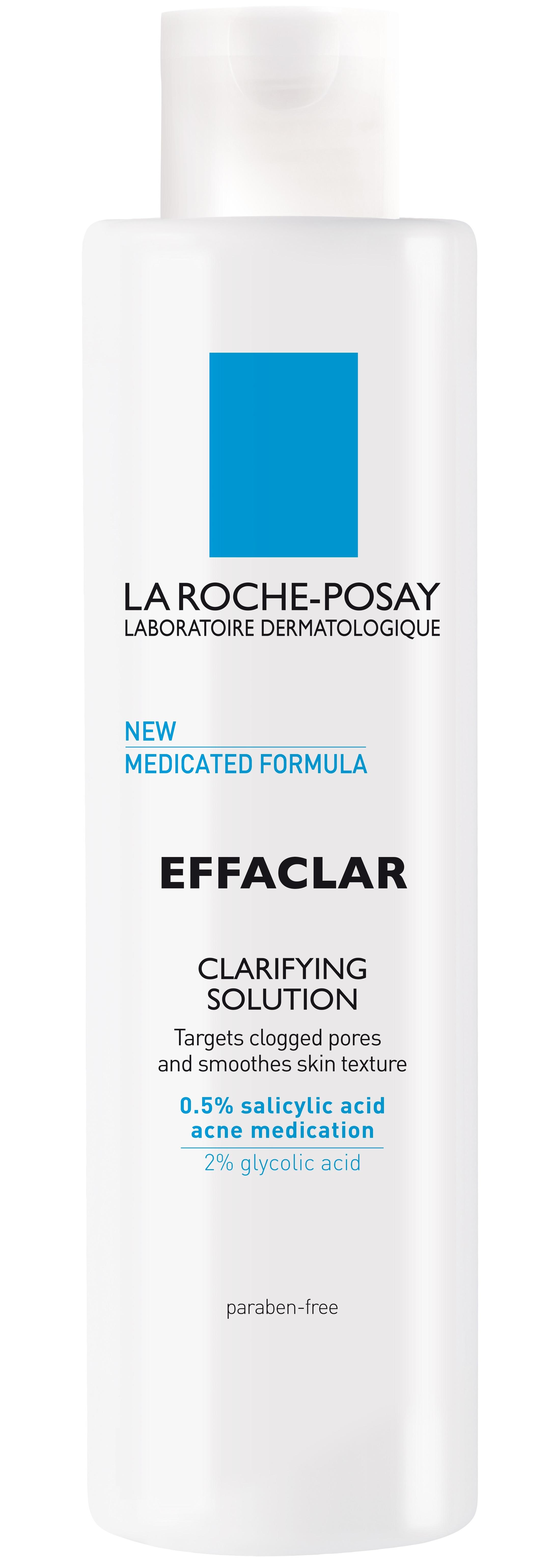 La Roche-Posay Effaclar Clarifying Solution Acne Toner with Salicylic ...