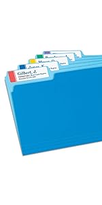 Avery 5201 Etiqueta para Folder Láser/Inkjet, 252 Etiquetas, color Rojo ...