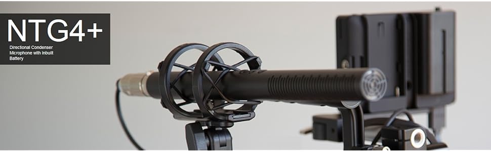Rode NTG4 Plus Shotgun Microphone : Amazon.com.mx: Electrónicos