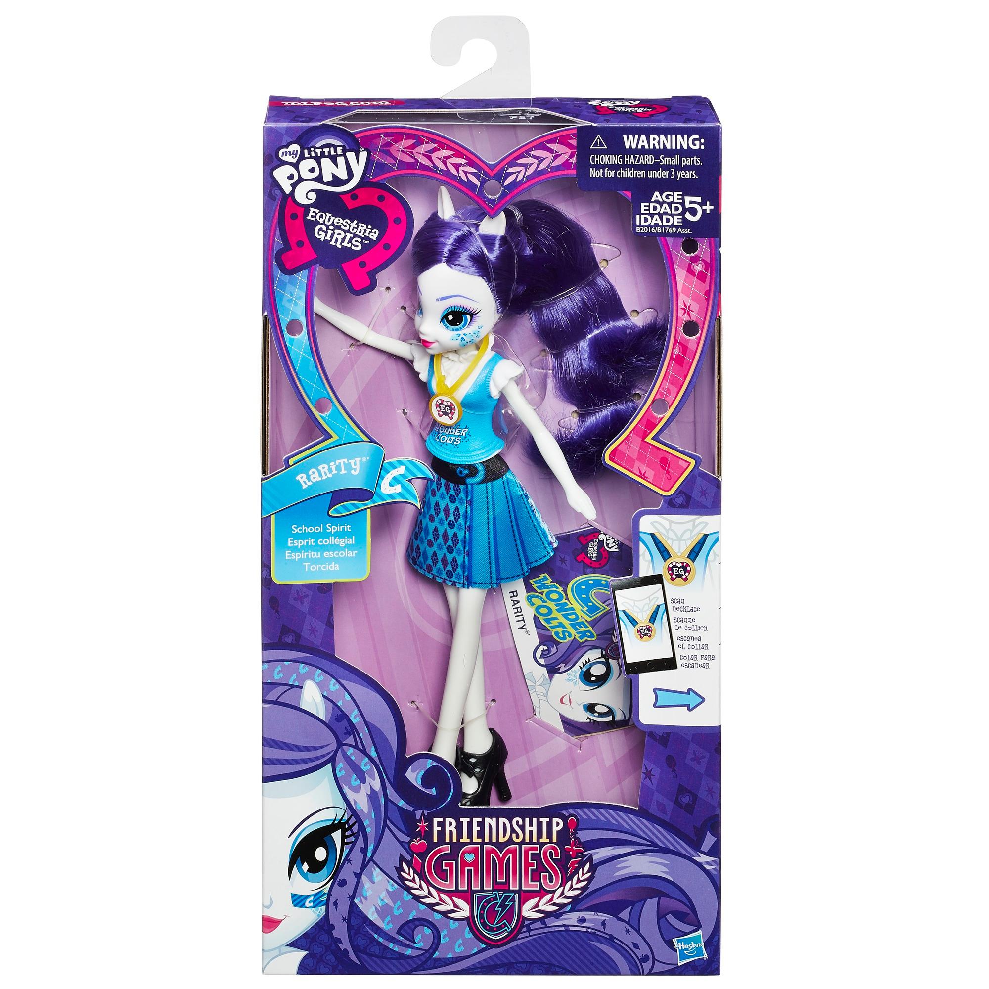My Little Pony Juguete Equestria Girls Wondercolts Rarity: Amazon.com ...
