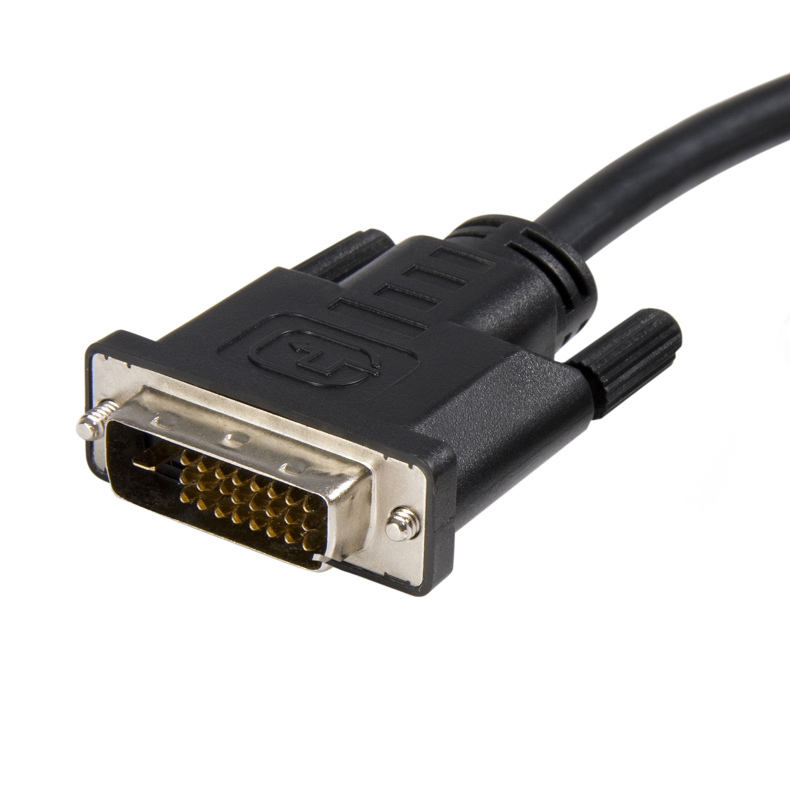 StarTech DP2DVIMM6 Cable Adaptador de Video Externo DisplayPort a DVI, Convertidor Pasivo DP ...