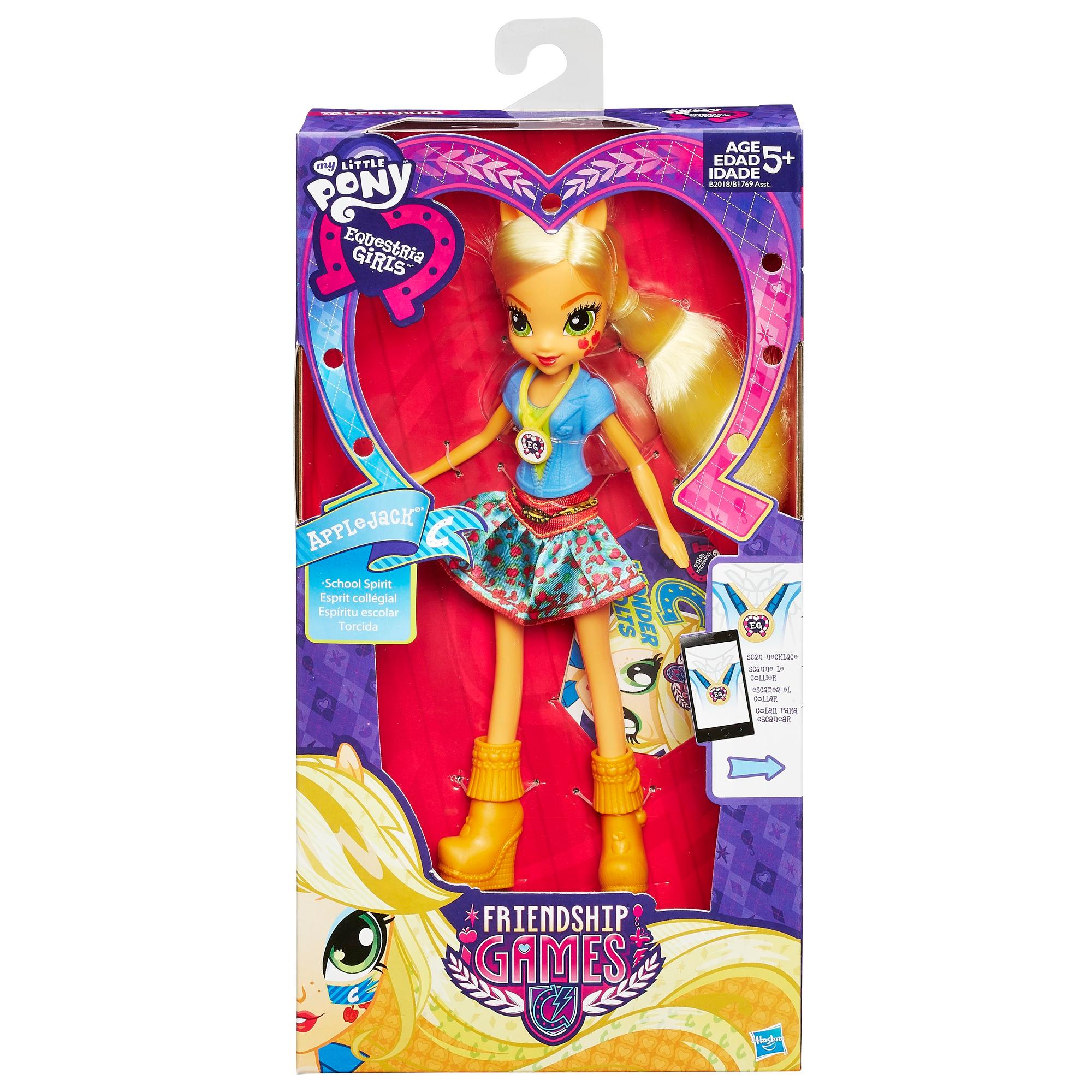 My Little Pony Juguete Equestria Girls Wondercolts Applejack: Amazon ...