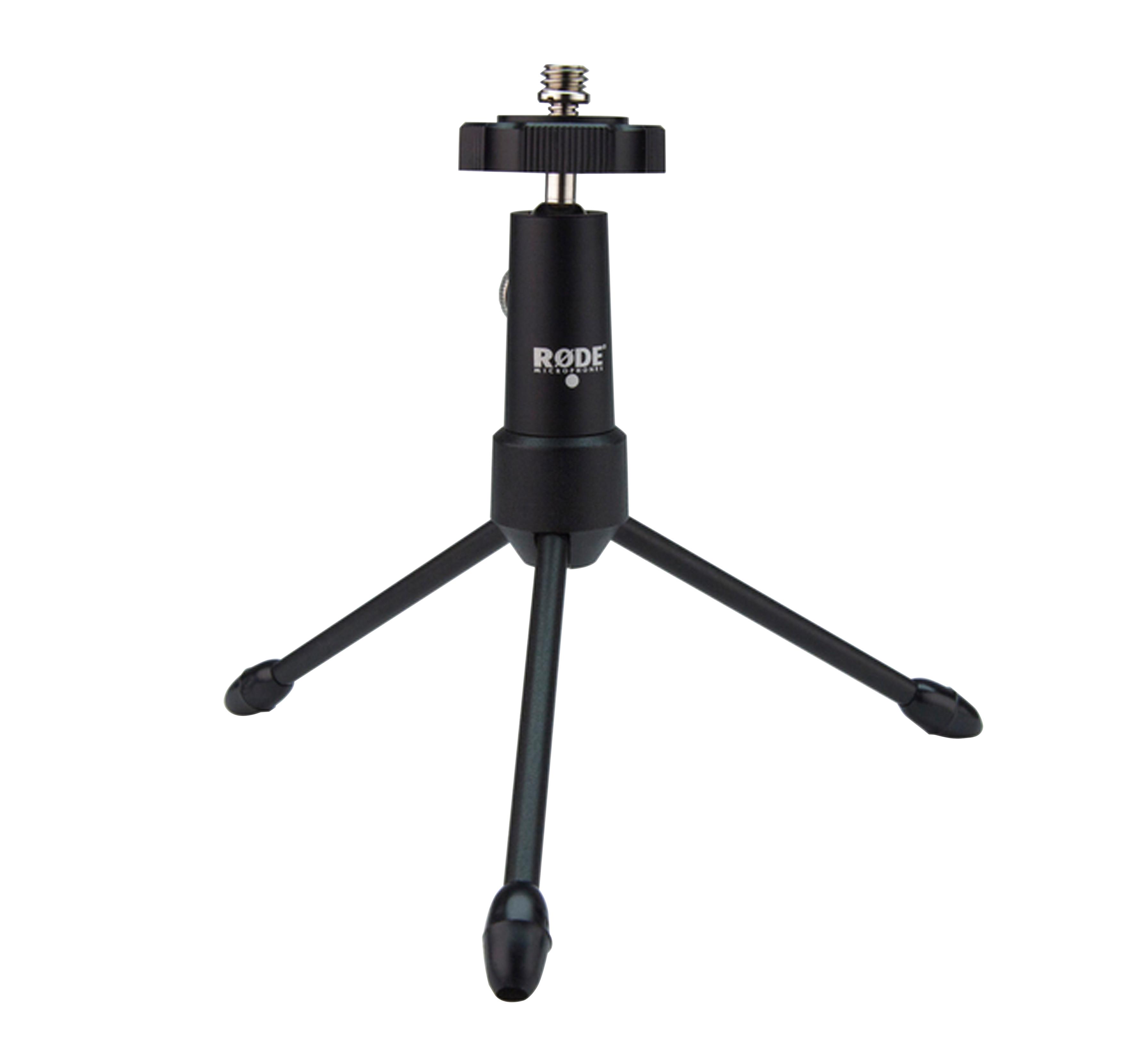 Rode Tripod Microphone Negro - Trípode (Micrófono, 3 pata(s), Negro, 1/ ...