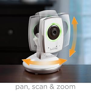Summer Infant Baby Zoom Wi-Fi Video Monitor and Internet Viewing System ...