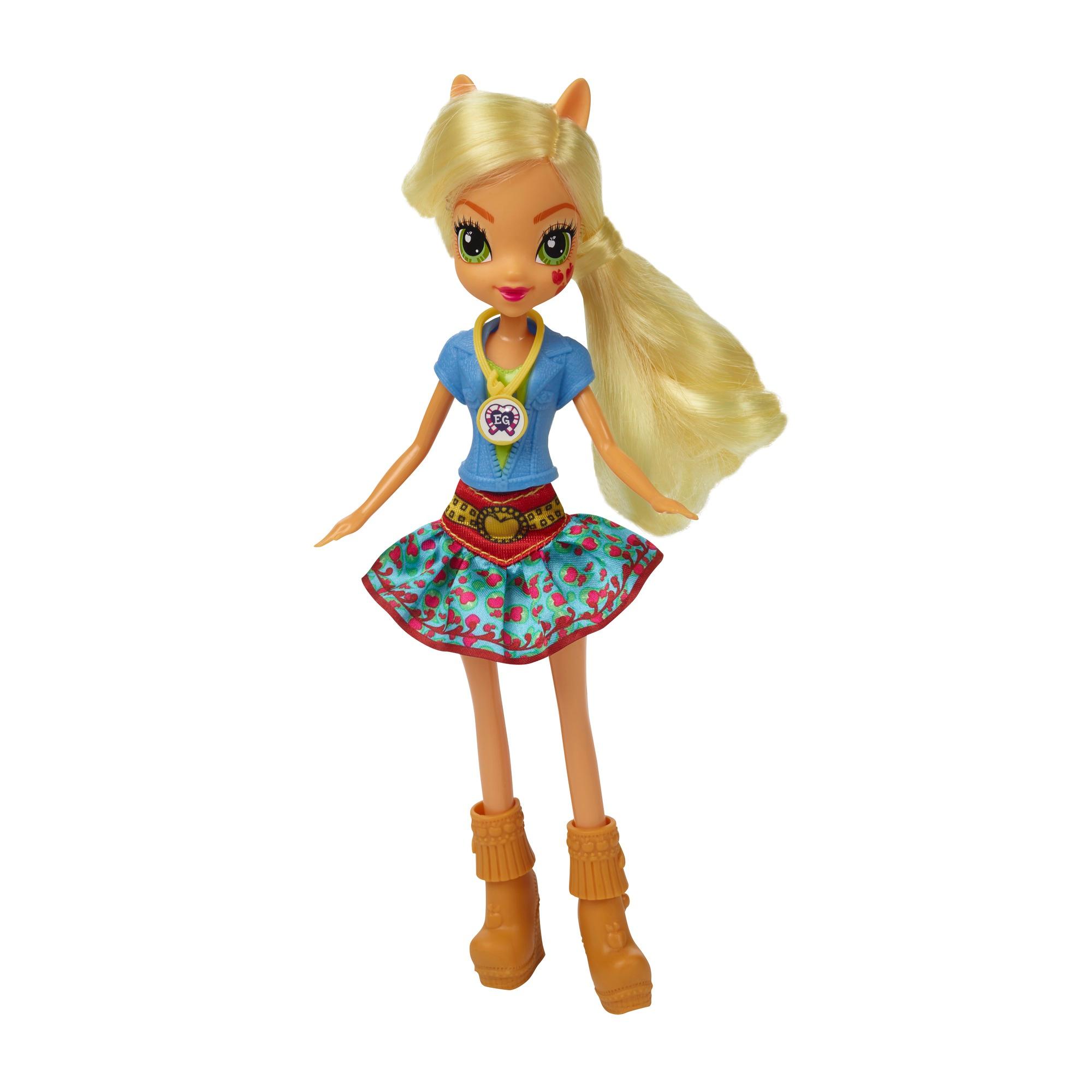 My Little Pony Juguete Equestria Girls Wondercolts Applejack: Amazon ...
