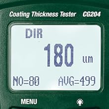 Extech CG204 - Comprobador de espesor de revestimiento : Amazon.com.mx: Industria, Empresas y ...