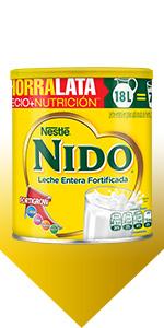 Nido Kinder Leche en Polvo para Niños de 1 a 3 Años Deslactosado, lata ...