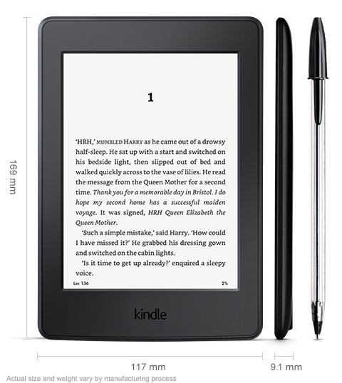 Kindle Paperwhite E-reader, 6" High-Resolution Display (300 ppi) with ...