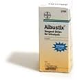 Albustix Reagent Strips for urinalysis, Tests for Protein - 100 ea ...
