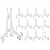Amazon.com: Super Z Outlet 8.5" Clear Plastic Easels or Stand/Plate ...
