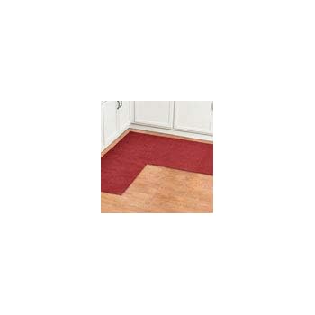 Amazon.com: L-Shaped Berber-Textured Corner Rug Runner with Skid ...