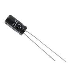 ElectroBot 10 Ufd 25 V Electrolytic Capacitor 10 Micro Farad 25 Volt ...