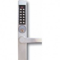 Kaba E-Plex E3065BNL Lever Electronic Push Button Lock Narrow Stile ...