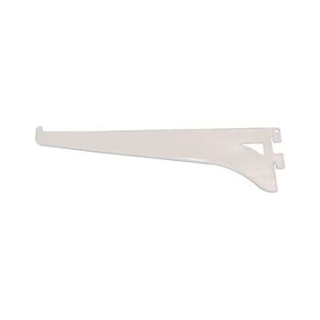 Amazon.com: Style Selections White Single Track Shelf Bracket: Home ...