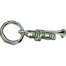 Amazon.com: Trumpet Key Chain - Nickel Silver Plated: Musical Instruments