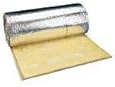 3" R8 Fiberglass Duct Insulation Wrap. FSK Foil Faced (4' Wide x 50 ...