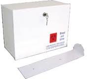 Amazon.com: Specimen Lock Box/Drop Box-Over & Under The Door ...