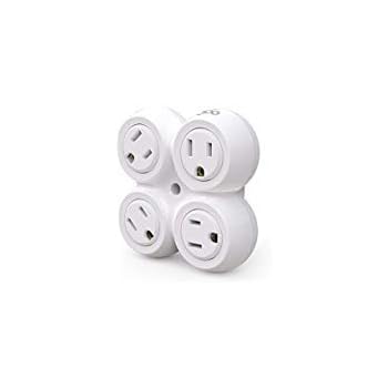 360 Electrical 36030-2CA6ES-R1 4-Outlet Rotating Adapter - Electrical ...