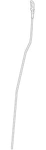 Amazon.com: MERCEDES-BENZ 2700104101 GENUINE OEM DIPSTICK: Automotive