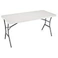 Amazon.com: Lifetime 5-Foot Folding Table - Pearl : Home & Kitchen