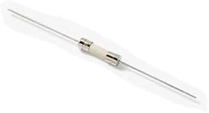 Pack of 5, T4A250V, T4A 250V, T4 250V Axial, Ceramic Fuses 5x20mm (3/16 ...