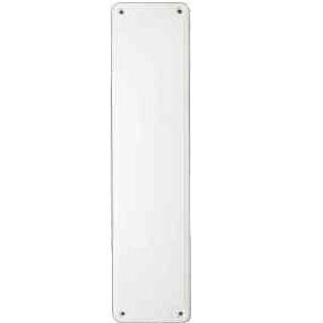 258mm White Plastic Finger Plate: Amazon.co.uk: DIY & Tools