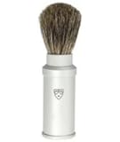 Amazon.com : Edwin Jagger Best Badger Hair Travel Shaving Brush with ...