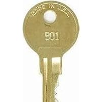 B01 B02 B03 B04 B05 Pair of 2 - Husky Keys New Keys for Husky Tool Box ...