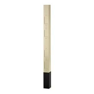 Hubbell - HBLPPOAI - Aluminum Service Pole 3 Service 10ft. 2in. Blank ...