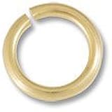 Amazon.com: JewelrySupply 5.8mm 14 Karat Solid Yellow Gold Open Jump Ring