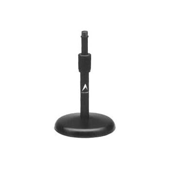 Amazon.com: Atlas DS7E Round Base Adjustable Height Desktop Microphone ...