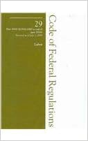 2009 29 CFR 1910.1000-1910.END, LARGE PRINT VERSION (2009 Title 29 ...
