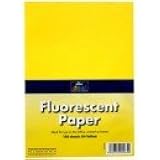 Pack Of 50 A4 Sheets Of Assorted Fluorescent Neon Paper: Amazon.co.uk ...