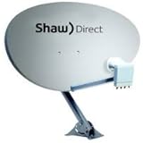 Amazon.com: Shaw Direct 75E (37") 75cm Satellite Dish Kit with Xku LNBF ...