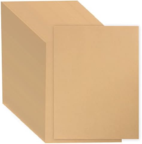 Mr. Pen- Kraft Paper Sheets, 50 Pack, 8.5 x 11, Kraft Paper, Brown ...