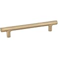 Emtek 86461US4 Mod Hex Pull, Satin Brass - Amazon.com