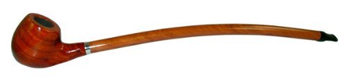 15" Curved Stem Shire Pipe (Natural): Amazon.co.uk: Kitchen & Home