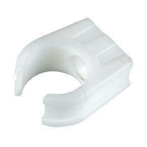 50 X 20mm White Pvc U Clip Conduit Push In Saddle: Amazon.co.uk: DIY ...