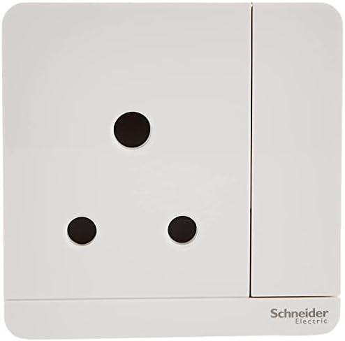Schneider Electric AvatarOn, 1 Gang, Socket, 15A 250V, White, E8315_15 ...