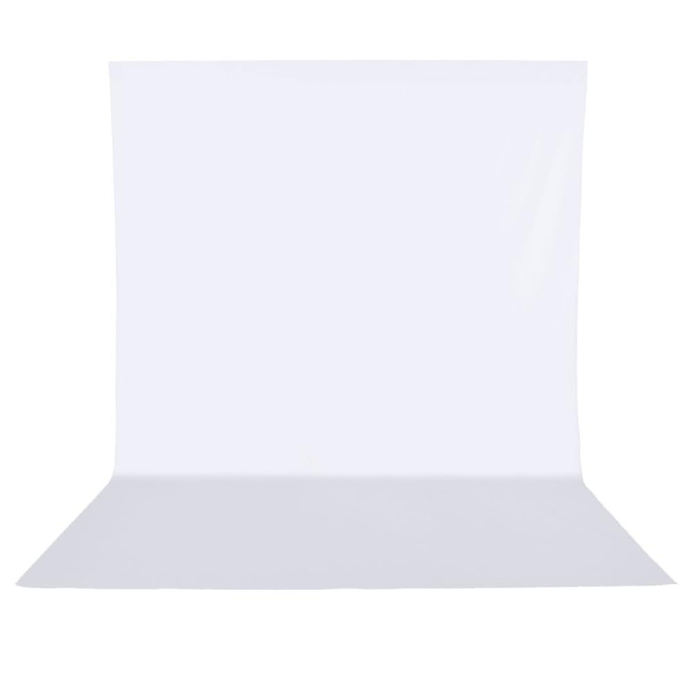 HEMMOTOP White Photo Backdrop, 6x9 ft White Background for Photography ...