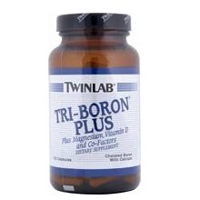 Tri-Boron Plus Caps 3 mg by Twinlab 120 Capsules