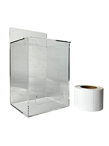 Brevidy Co Multi-Use Hairnet Dispenser for Hairnets, Masks, Shoe Covers ...