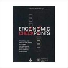 Ergonomic Checkpoints: Practical and Easy-to-Implement Solutions for Improving Safety, Health ...