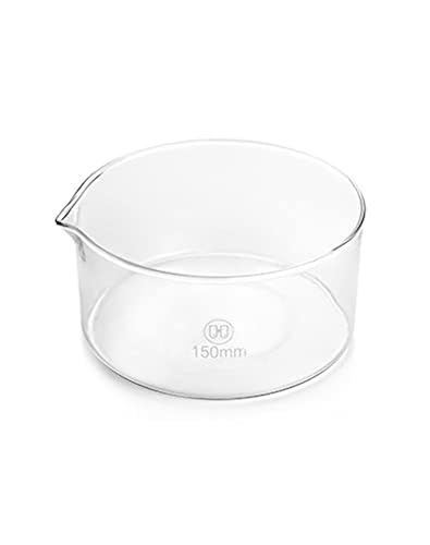 QWORK 1000 ml Crystallizing Dish, Extra Large Boroscilicate Glass Lab ...