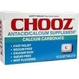 Amazon.com : Chooz Antacid Gum Tablets - 12 Mint Gum Pieces : Beauty