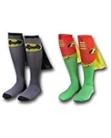 Amazon.com: DC Comics Robin Juniors Knee High Cape Sock, Red, One Size ...