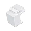 Iwillink 30-Pack Blank Keystone Jack Inserts for Keystone Wall Plate ...