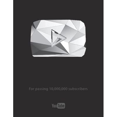 Youtube Play Button Diamond