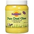 Amazon.com : Nanak Pure Desi Ghee, Clarified Butter, 56-Ounce Jar ...